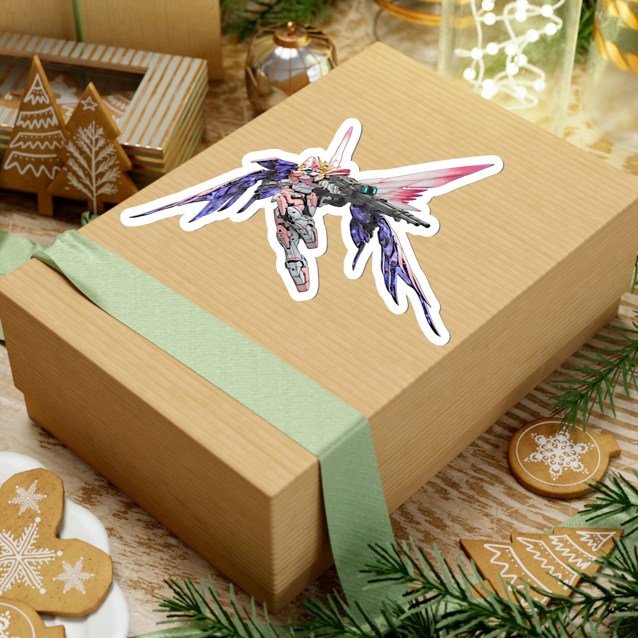 Pink Zero Gundam / Gundam Sticker / Gundam Wing Zero / Anime - Etsy