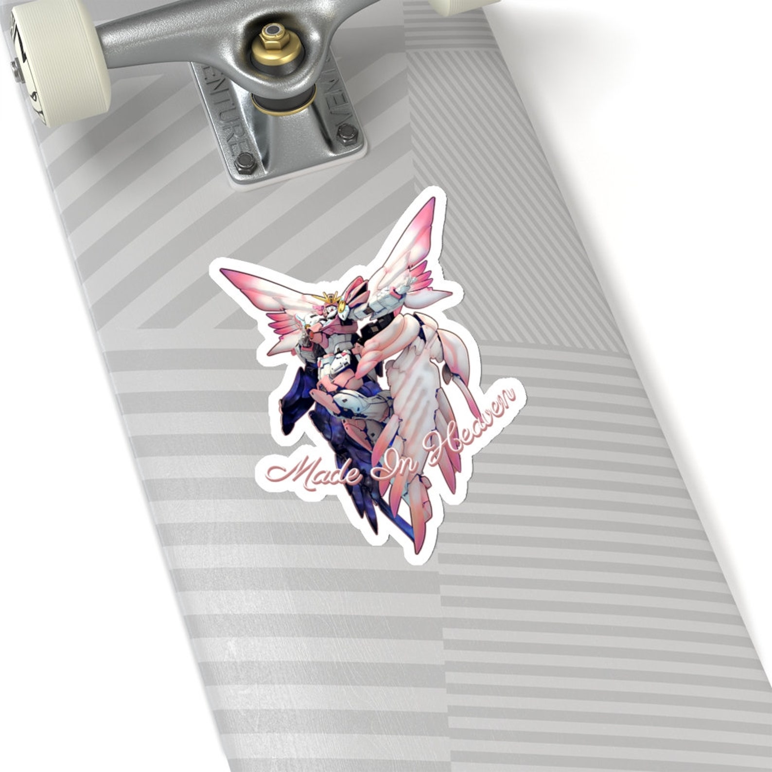 Pink Wing Zero Gundam Sticker / Madoka Magica / Made in Heaven / Gunpla ...