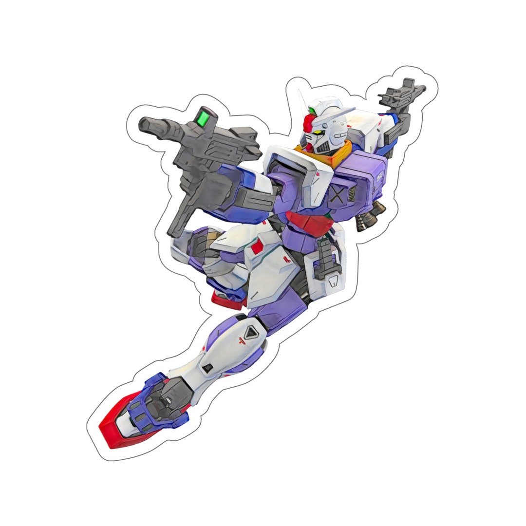 Gundam Pixy Sticker #1 / Gundam Sticker / Anime / Robot - Etsy