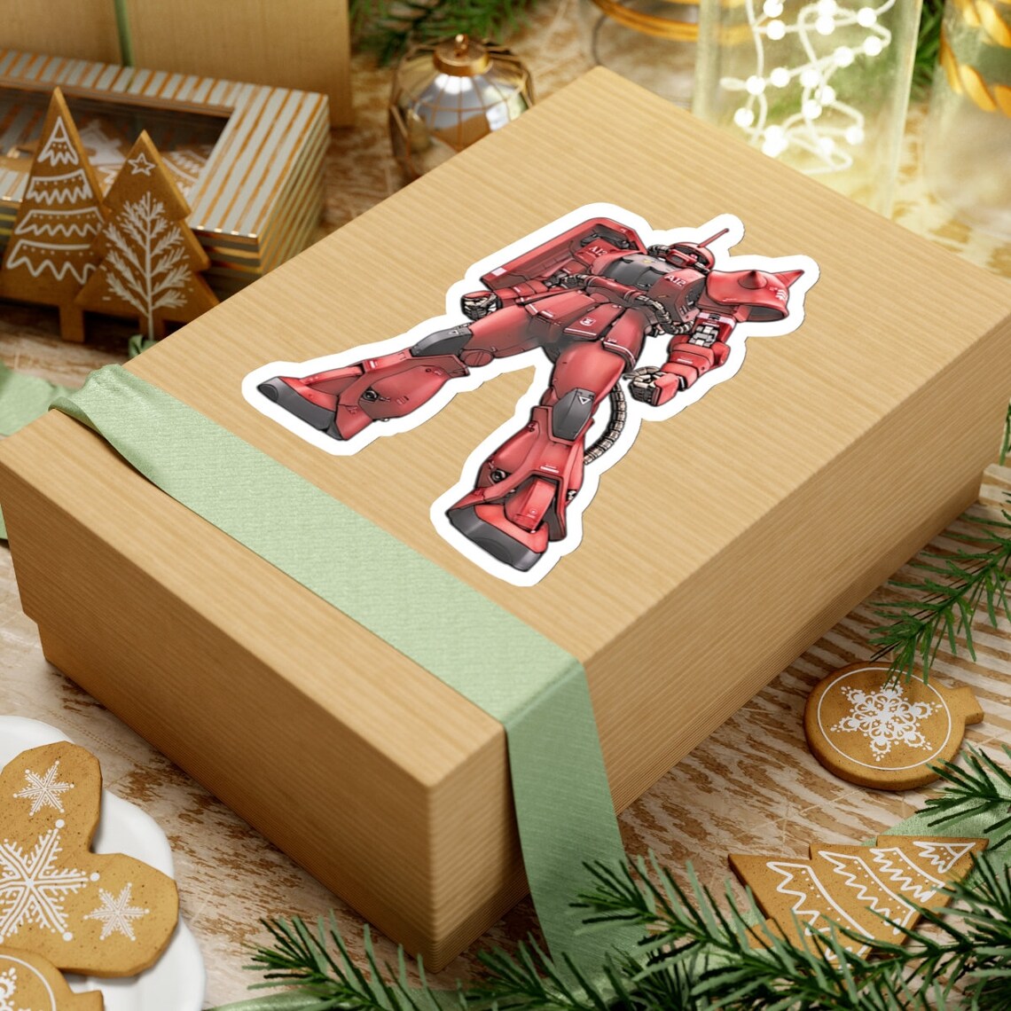 Char's Zaku 2 Sticker / Gundam / Gunpla / Sci-fi / Mecha / Zeon - Etsy