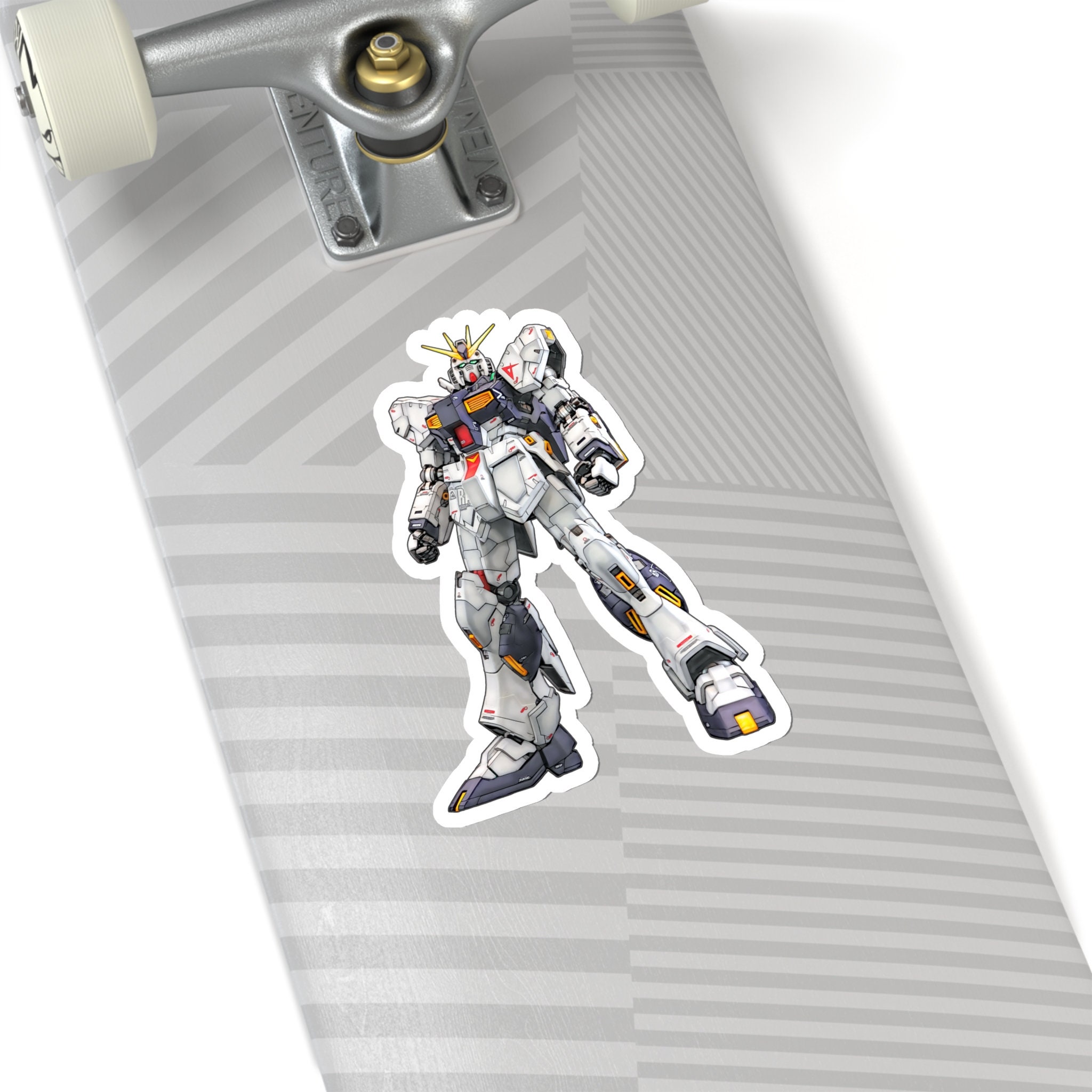 Nu Gundam Sticker / Gunpla / Decal / White / Transparent / Saint-ism - Etsy