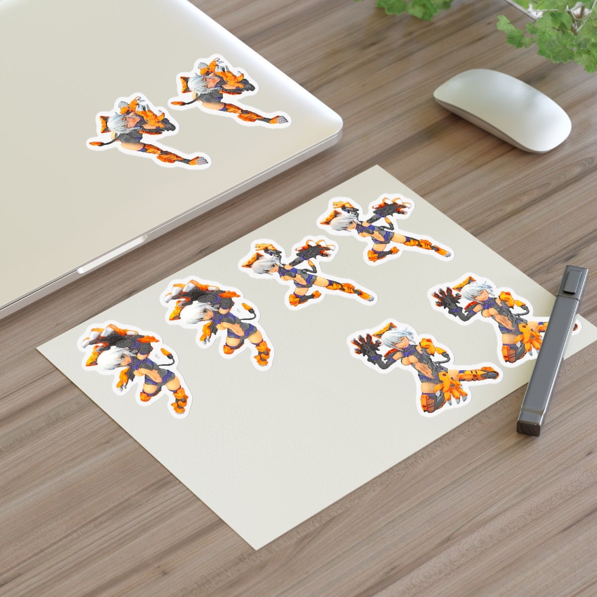Rishetta Mecha Cat Girl Sticker Set / 30 Minute Sister / Cute - Etsy