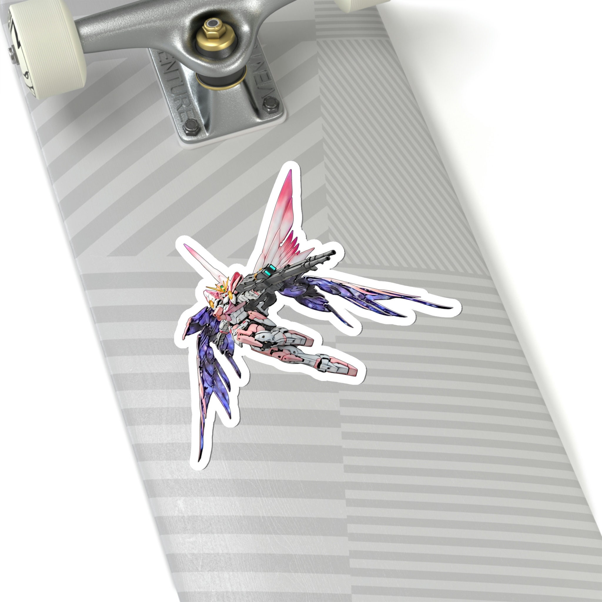 Pink Zero Gundam / Gundam Sticker / Gundam Wing Zero / Anime - Etsy