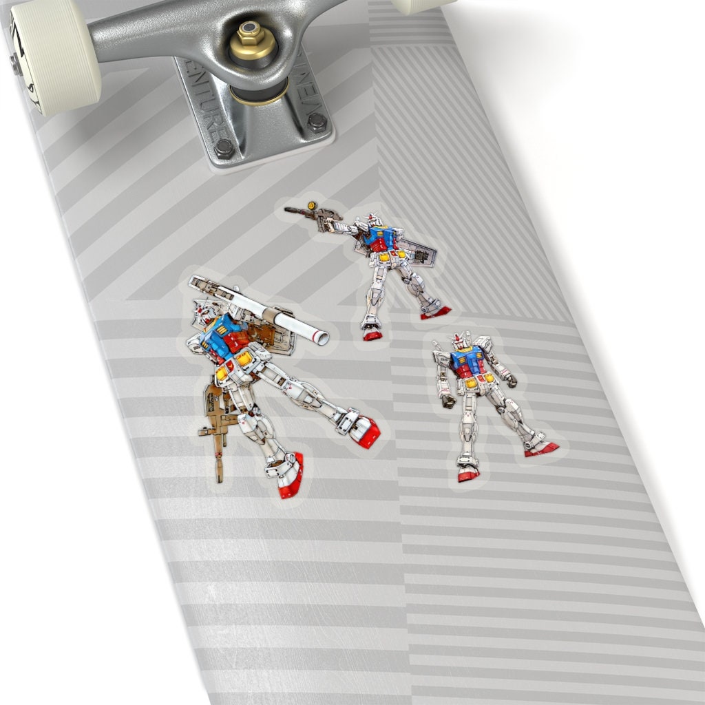 RX-78-2 Gundam Sticker Set of 3 / Anime Sticker / Gunpla / Mecha / Sci ...
