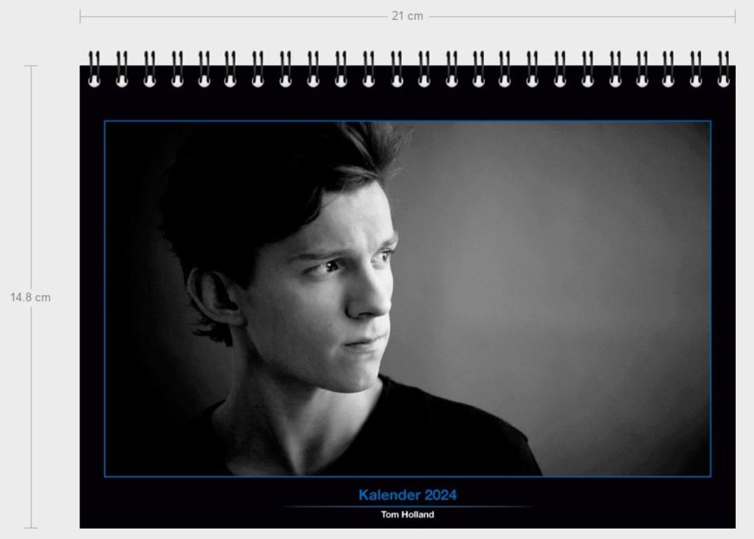 Tom Holland Calendar 2023 - Etsy