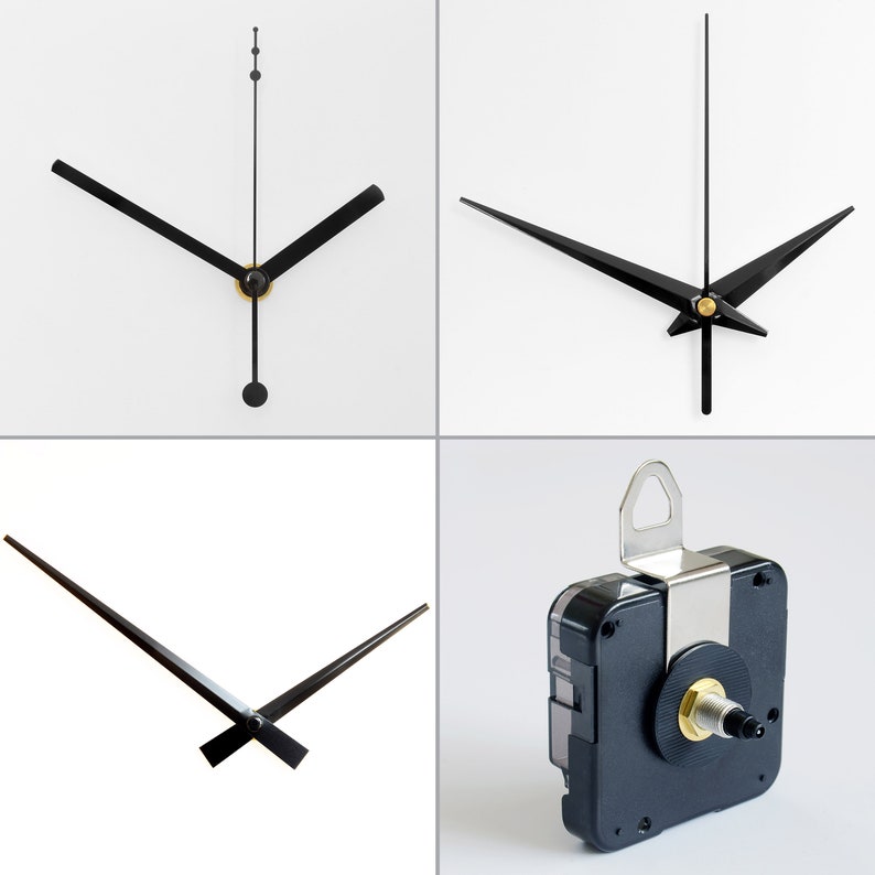 Silent Quartz Clock Movement for Wall Clock - Continuous Sweep ...