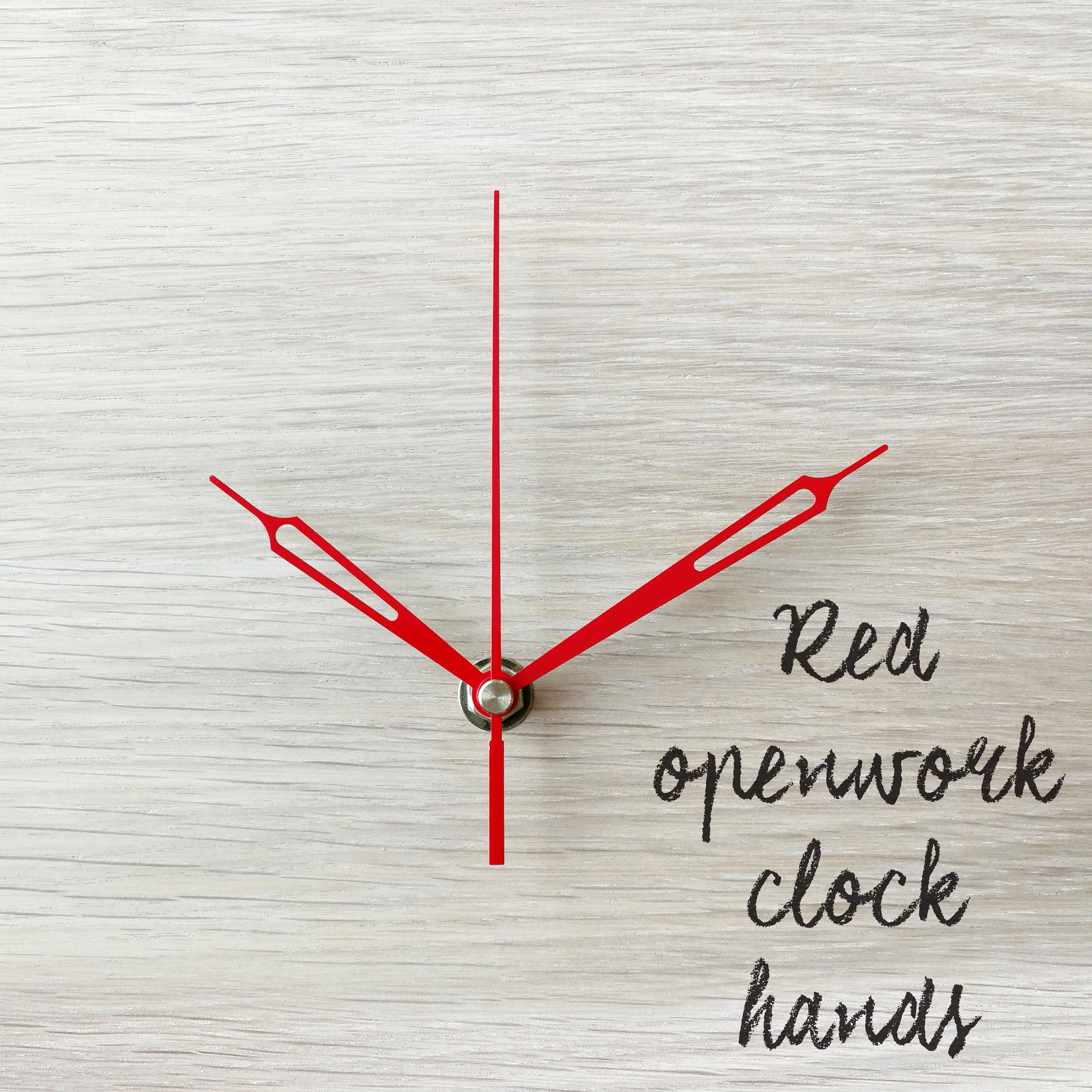Square Wall Clock Wood Wall Clock House Wall Decor Rustic | Etsy