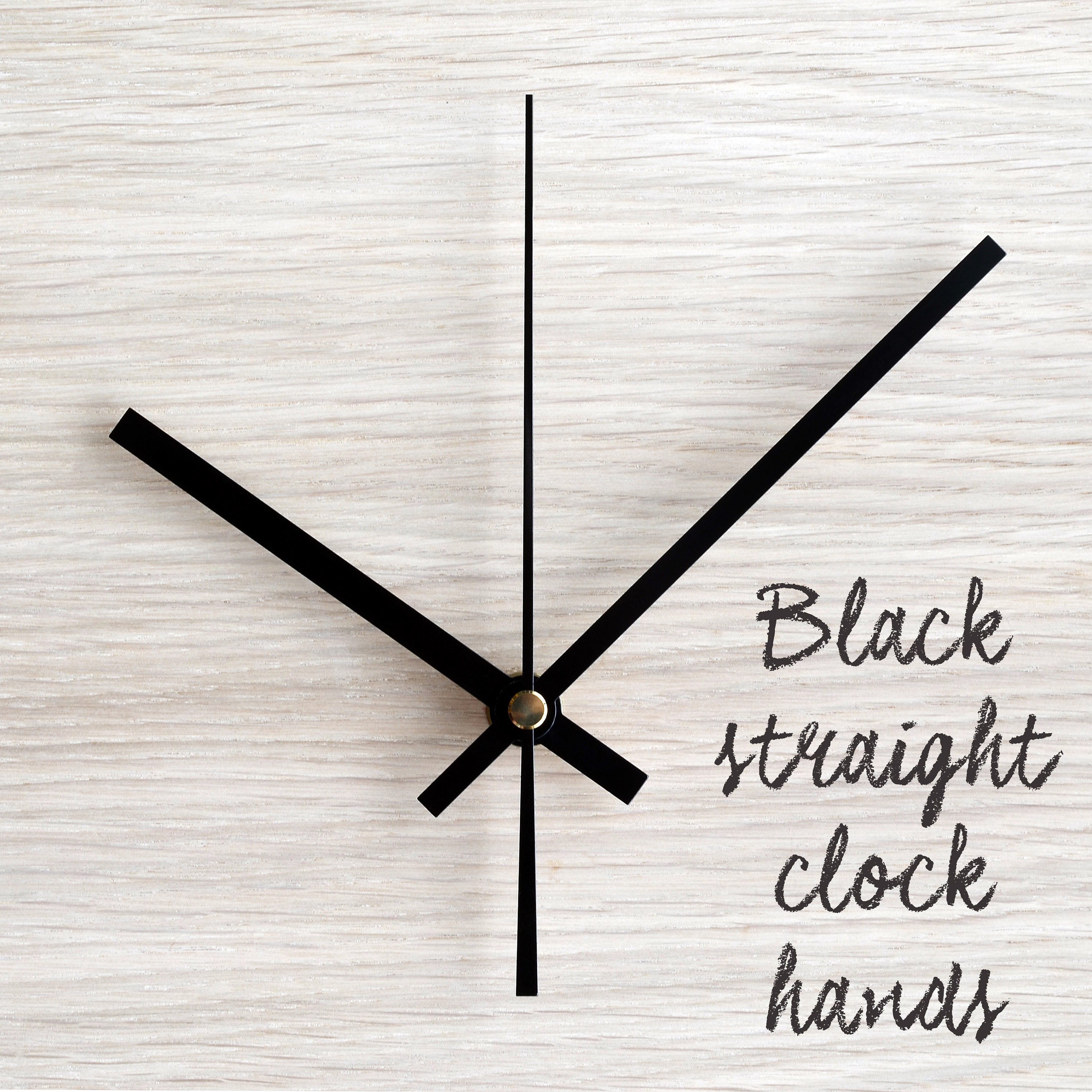 Modern Wall Clock With Numbers, Elegant Silent Wooden Clock With Large ...