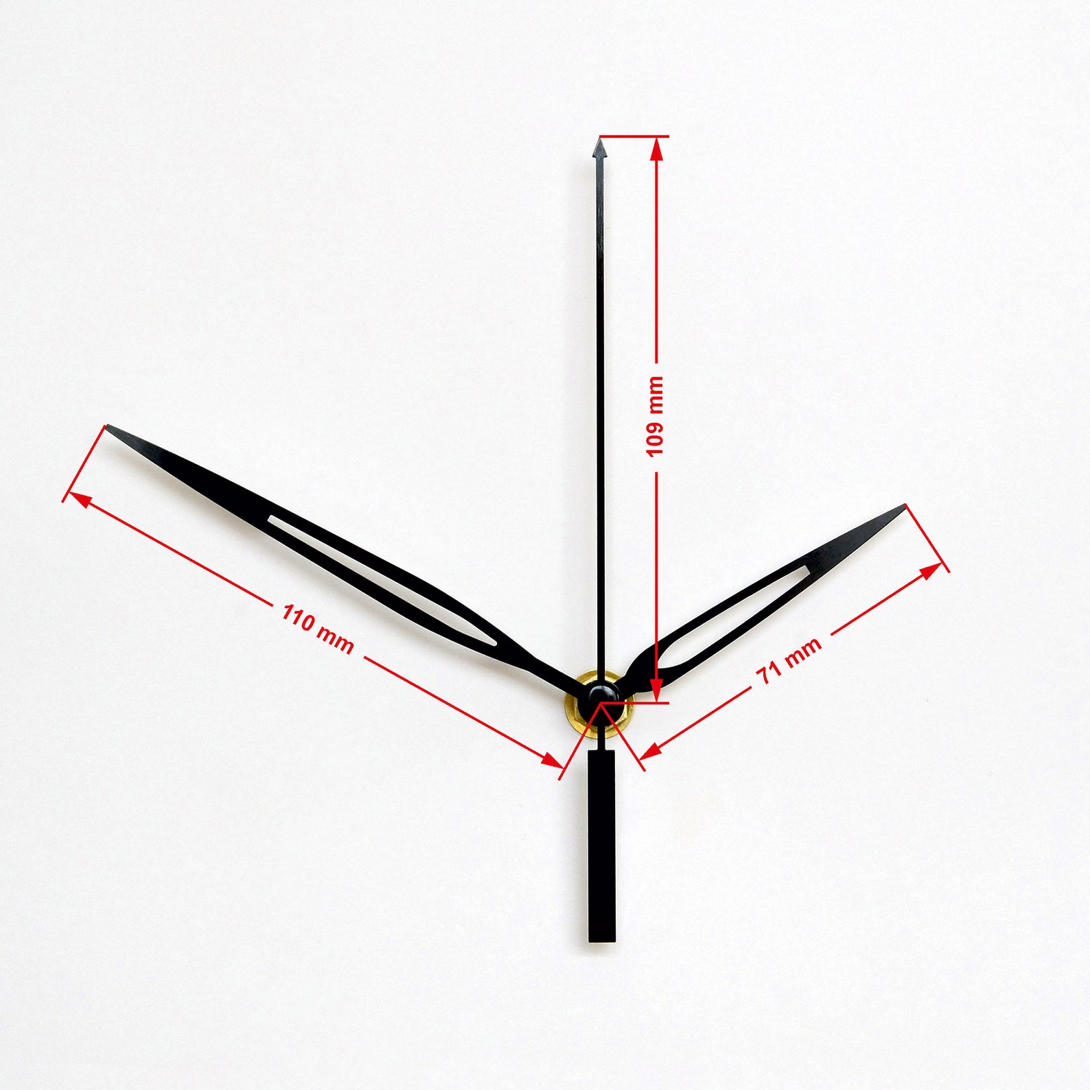 Wall Clock Accessories 3 Pieces Clock Hands Set With - Etsy