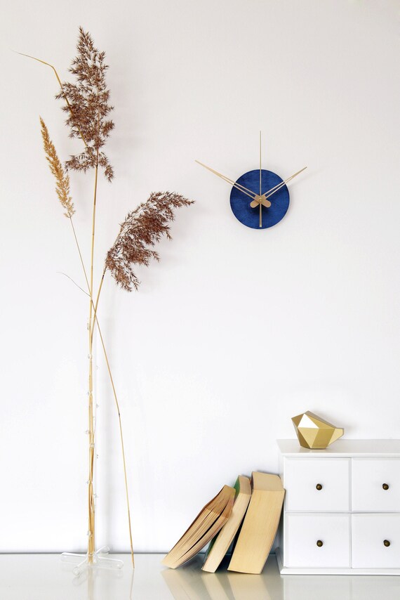 Compact Wall Clock Decorative Small and Minimalist Style - Etsy