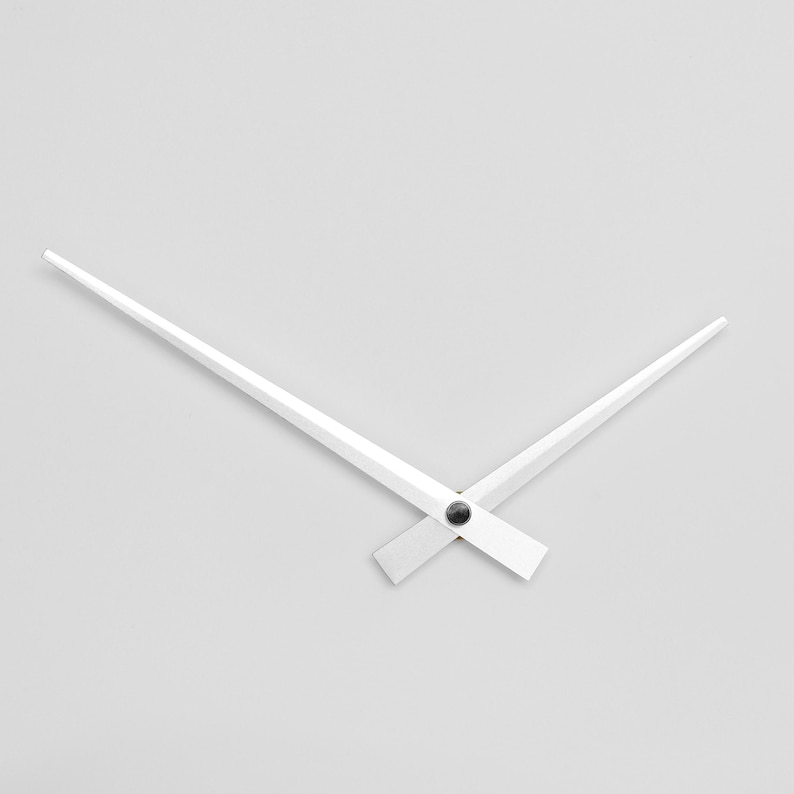 Silent Quartz Clock Mechanism With Silver or White Clock Hands - Build ...