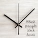 17" Wall Clock - Large Wall Clock, Home Decor, Wooden Clock, Modern ...