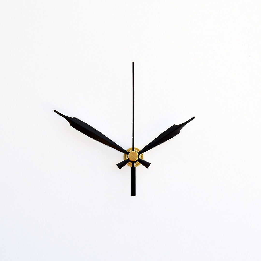 Clockwork Wall Clock Movement for Handicrafts With Black Pointers ...