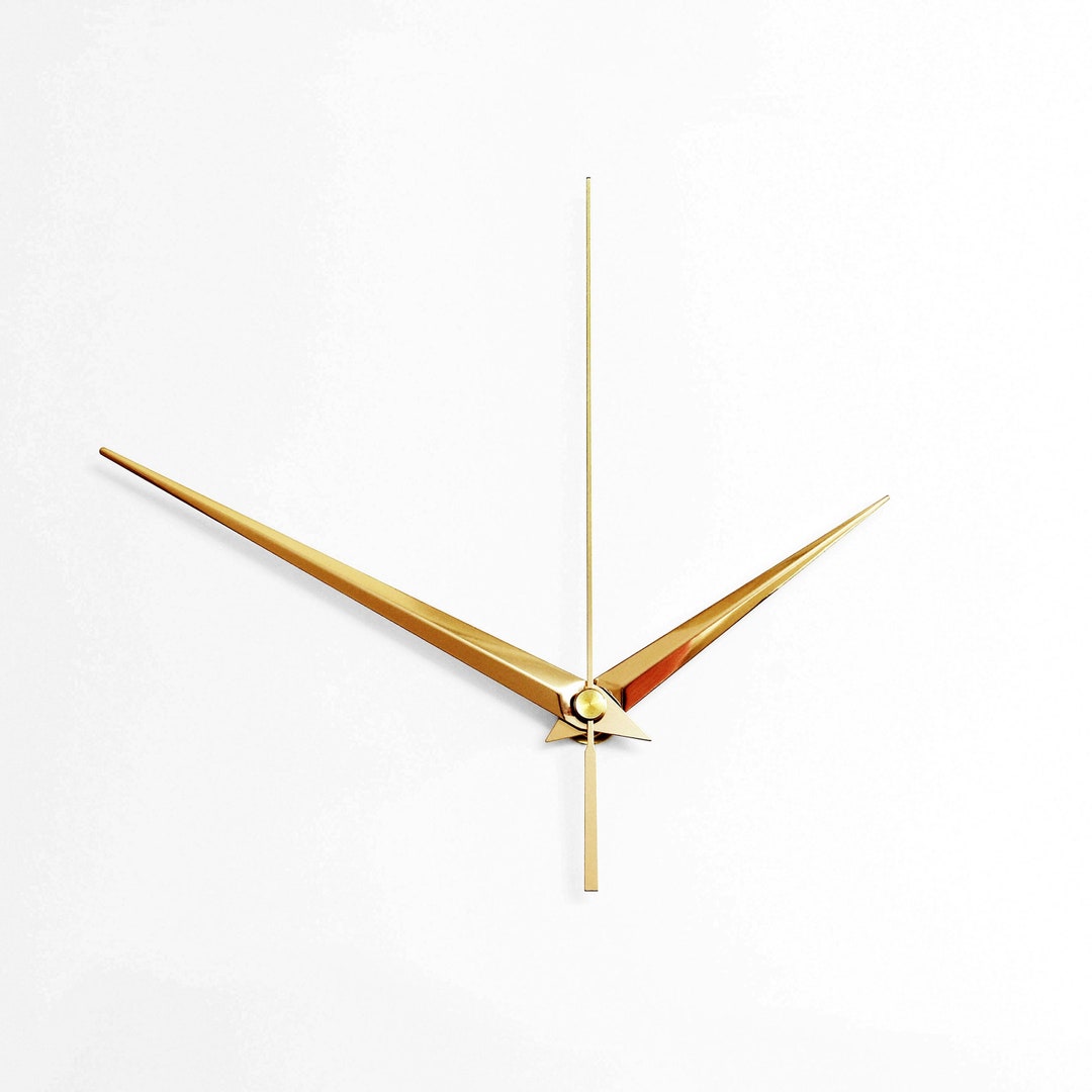 Wall Clock Accessories - 3 Pieces Clock Hands Set With Mechanism, DIY ...