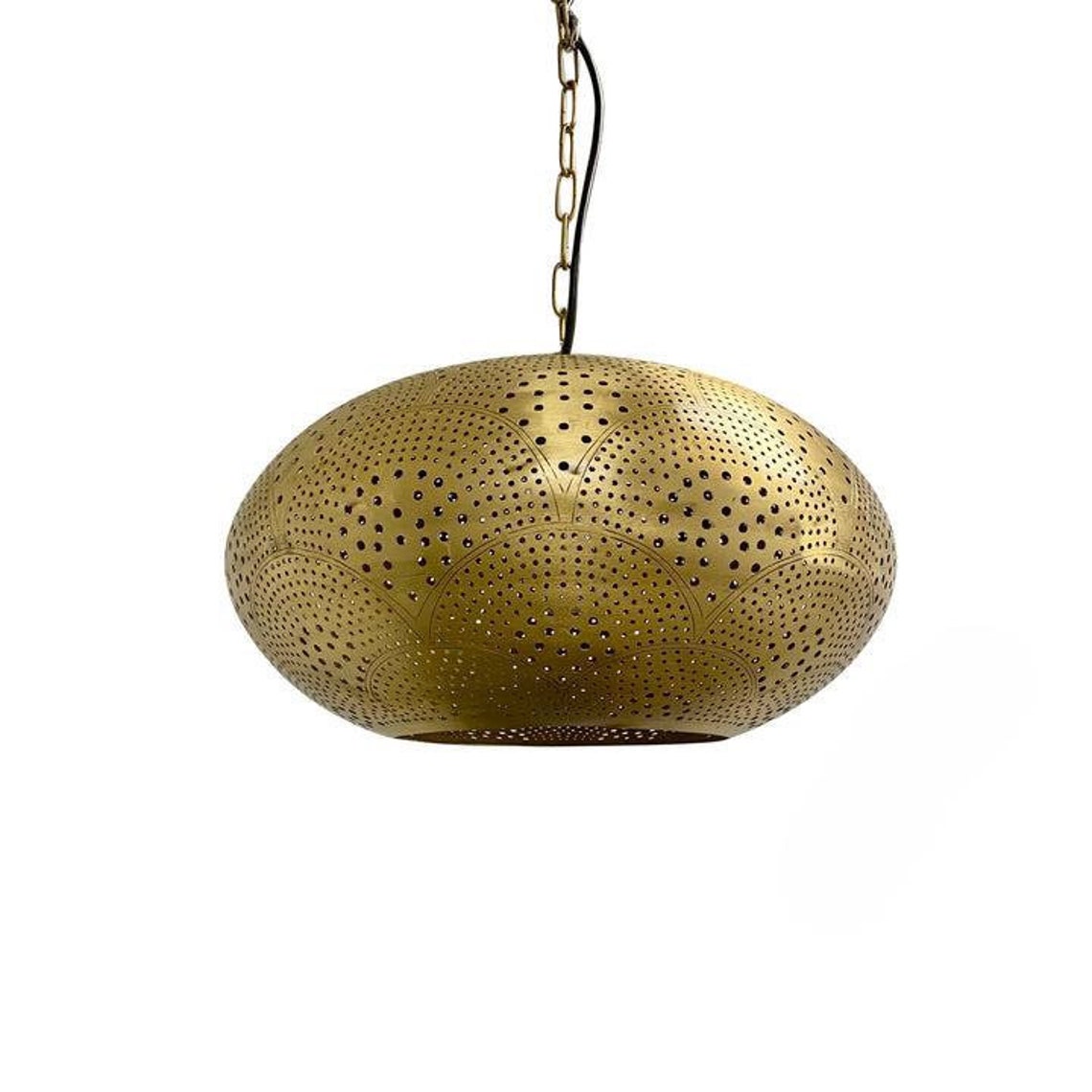 Modern Moroccan Chandelier Pendant Lamp. Brass Ceiling Lights. Ceiling ...