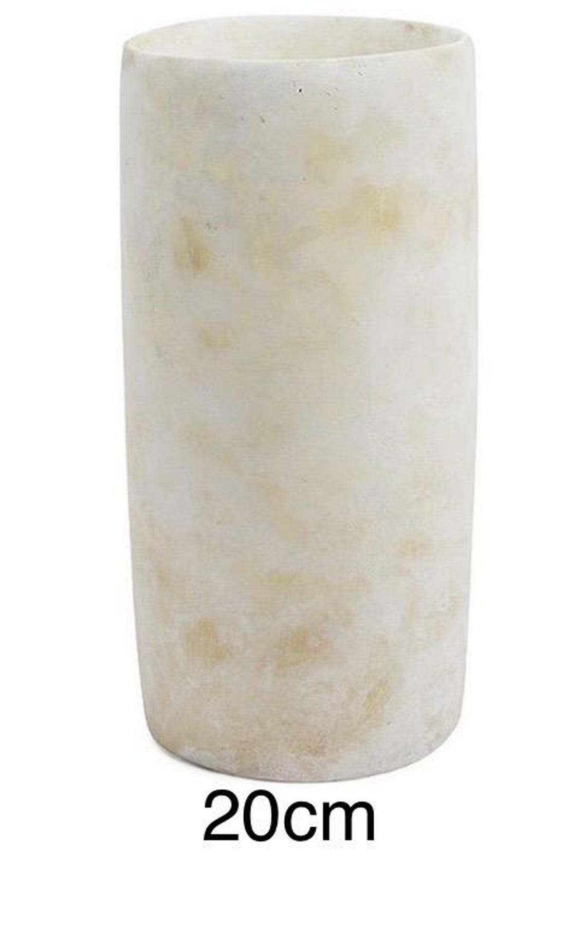 Set of 6 White ALABASTER CANDLE HOLDER White Alabaster Candle Holder ...