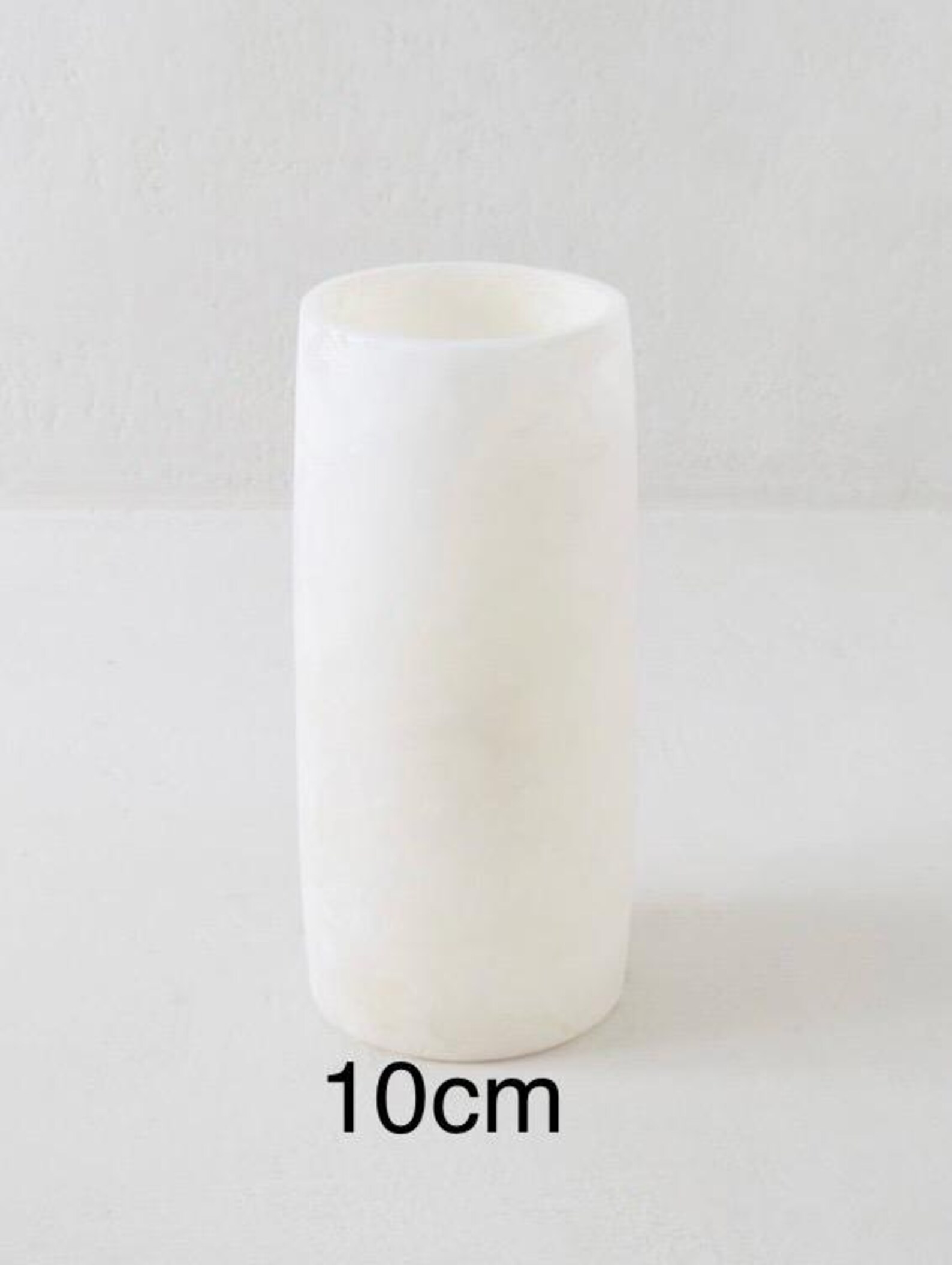 Set of 6 White ALABASTER CANDLE HOLDER White Alabaster Candle Holder ...