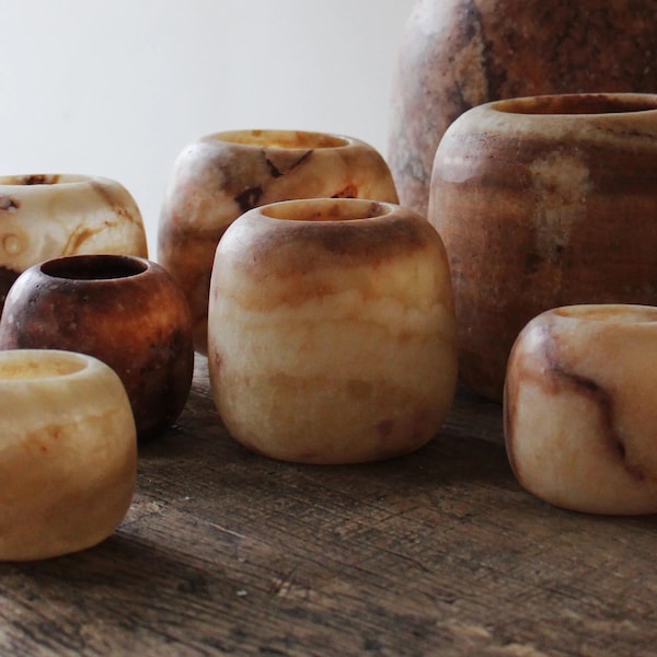 Stone Candle Holder - Etsy