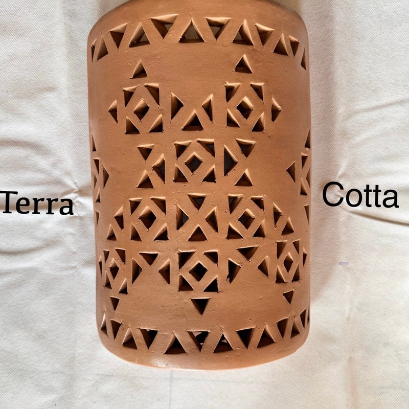 Terracotta Wall Sconce - Etsy