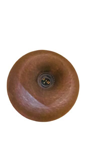 Hammered Pure Copper Dome Pendant Light Light Fixture Ceiling - Etsy