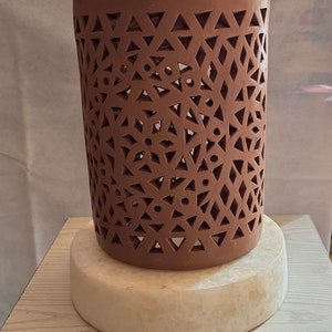 Clay Wall Light , Clay Sconces, Wall Lamp , Handmade Clay Terra Cotta ...