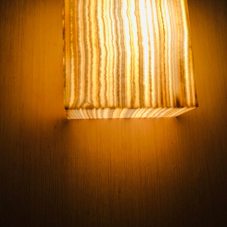 Alabaster Wall Light Alabaster Stone Scones Egyptian - Etsy