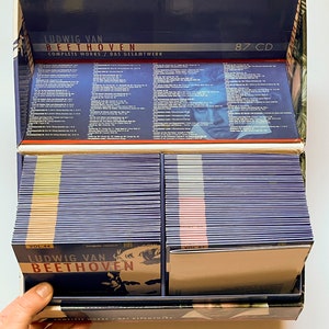 Ludwig Van Beethoven Complete Works / 87 CD Vintage Record Classic ...