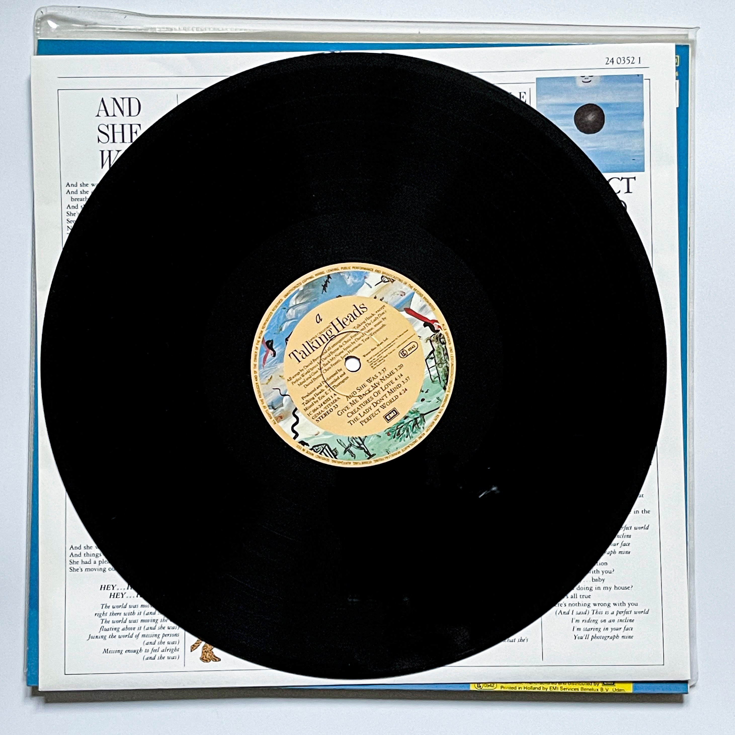 Talking Heads - Little Creatures / Vinyl Record LP Music Album / 1985 ...