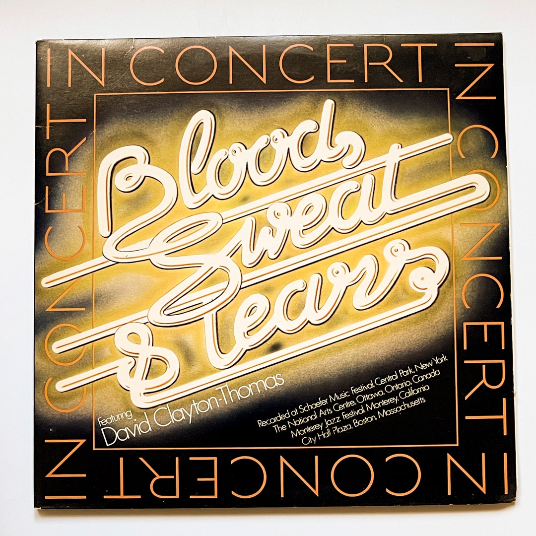 Blood, Sweat & Tears - in Concert / Vintage 2LP Live Album Vinyl Record LP Music / 1976 Jazz ...