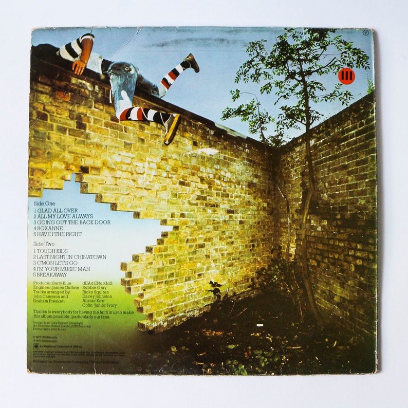 Dead End Kids - Breakout / Vintage Vinyl Record LP Music Album / 1977 ...