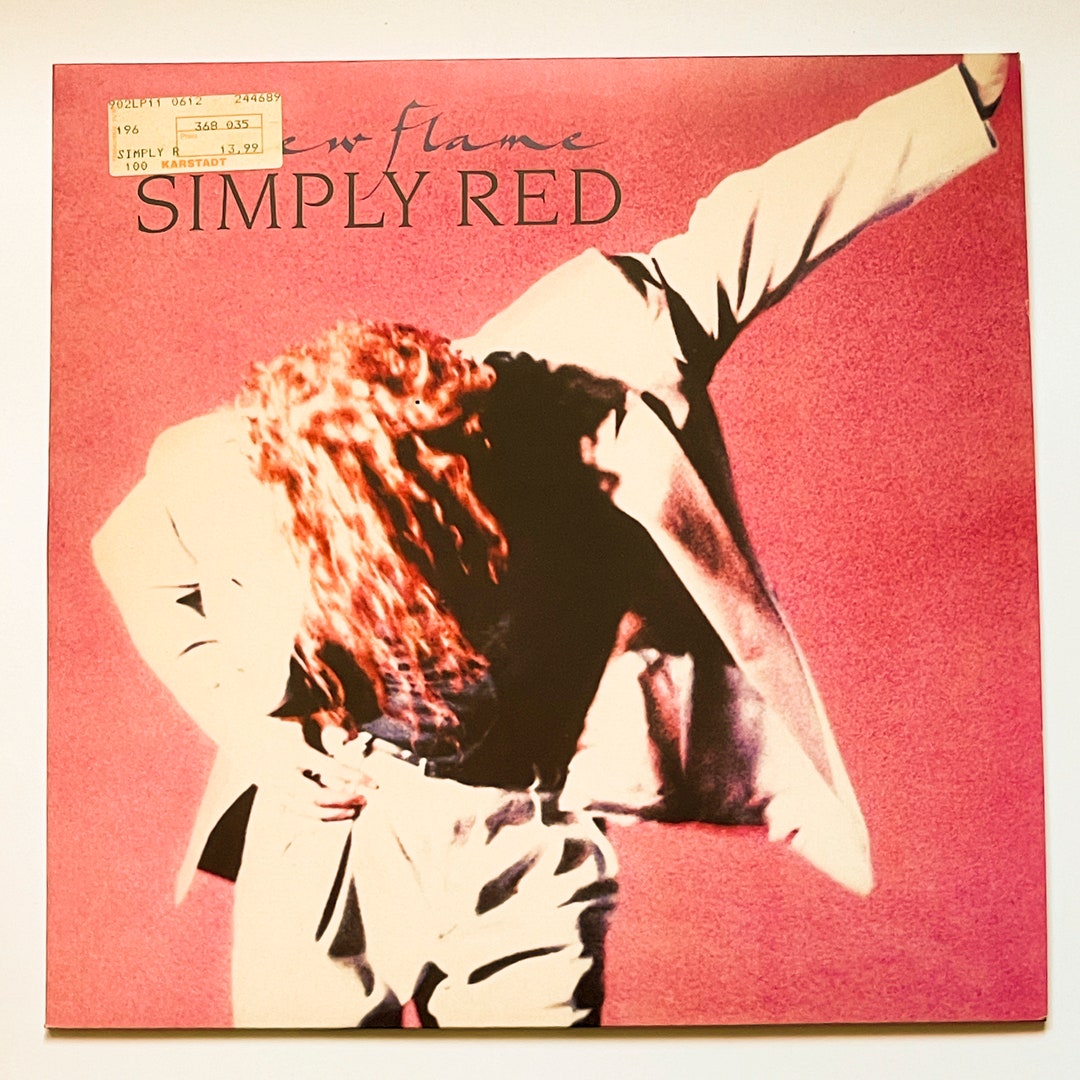 Simply Red - New Flame Vinyl Record LP - 1989 Pop Soul Album - Etsy