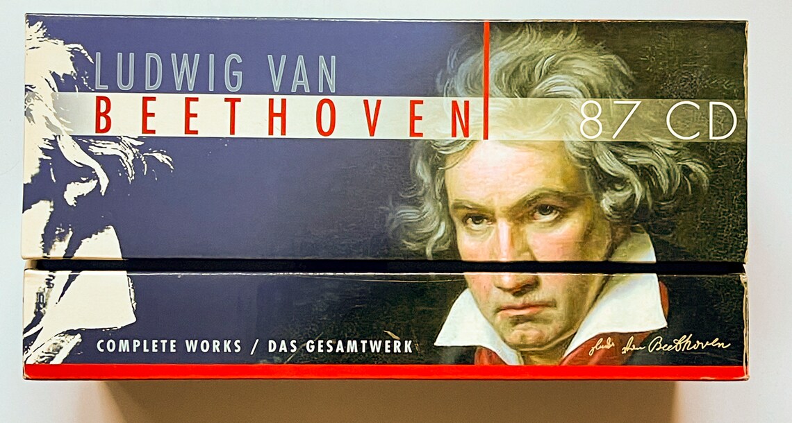 Ludwig Van Beethoven Complete Works / 87 CD Vintage Record Classic ...