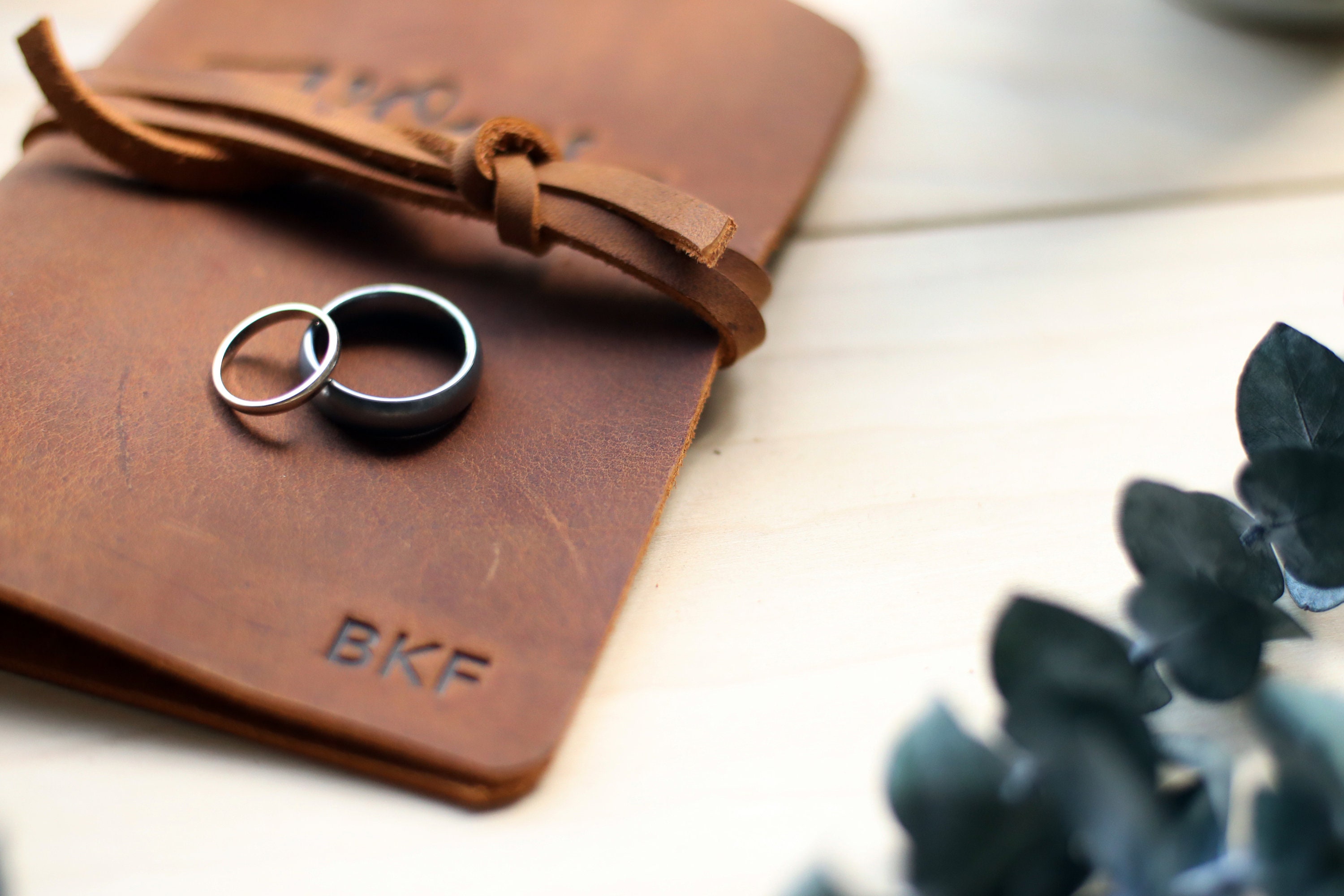 Leather Vow Book Cover | Wedding Vows, Gifts, Personalized, Free ...