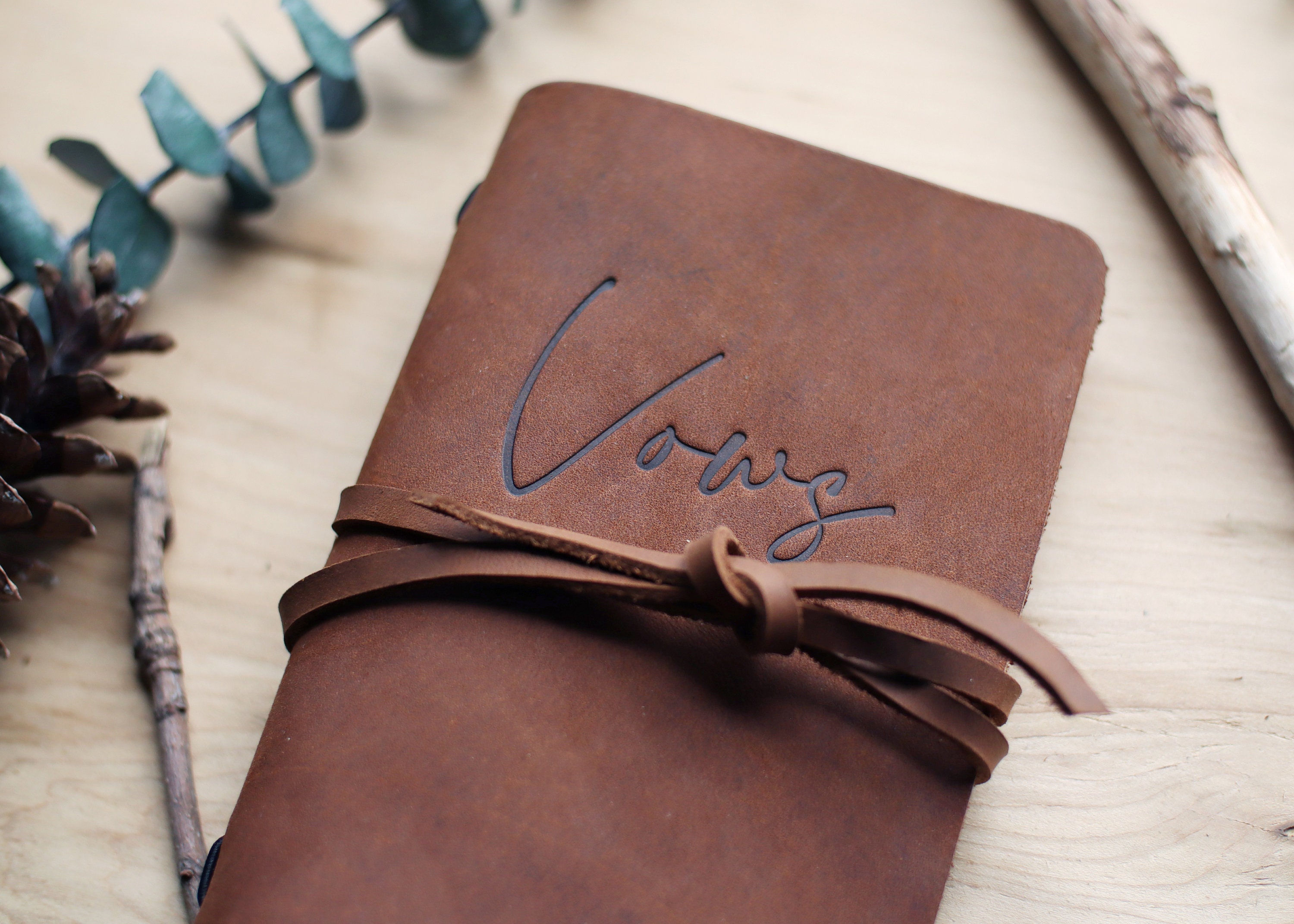 Leather Vow Book Cover Wedding Vows Gifts Personalized - Etsy