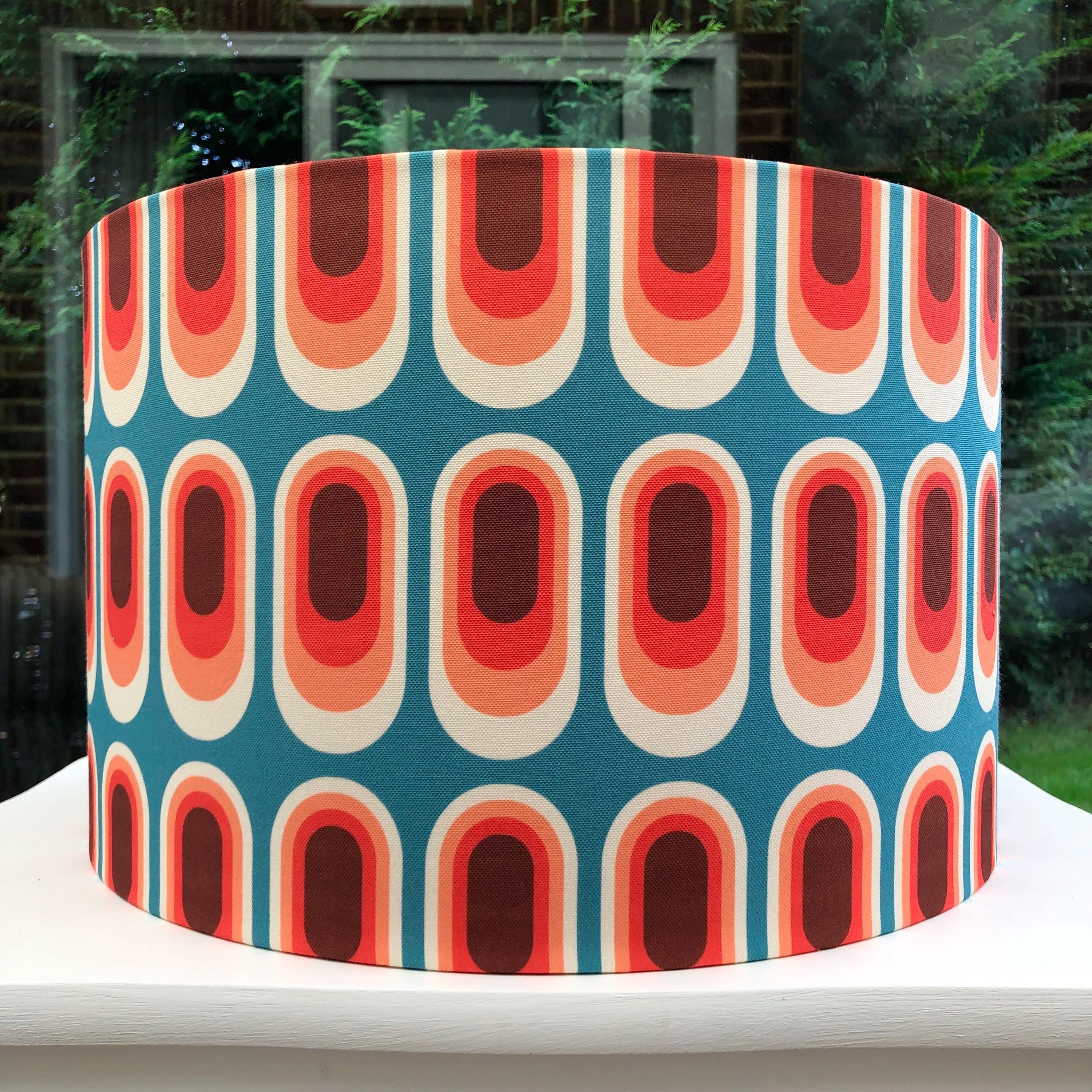 Mid Century Modern MCM Lampshade Retro 50s 60s 70s West Germany Ceiling ...