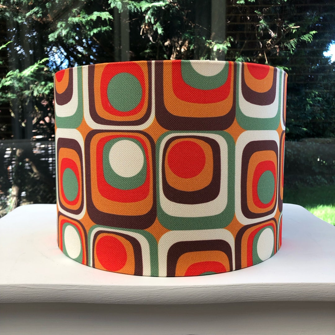 Mid Century Modern MCM Lampshade Retro 50s 60s 70s West Germany Ceiling ...