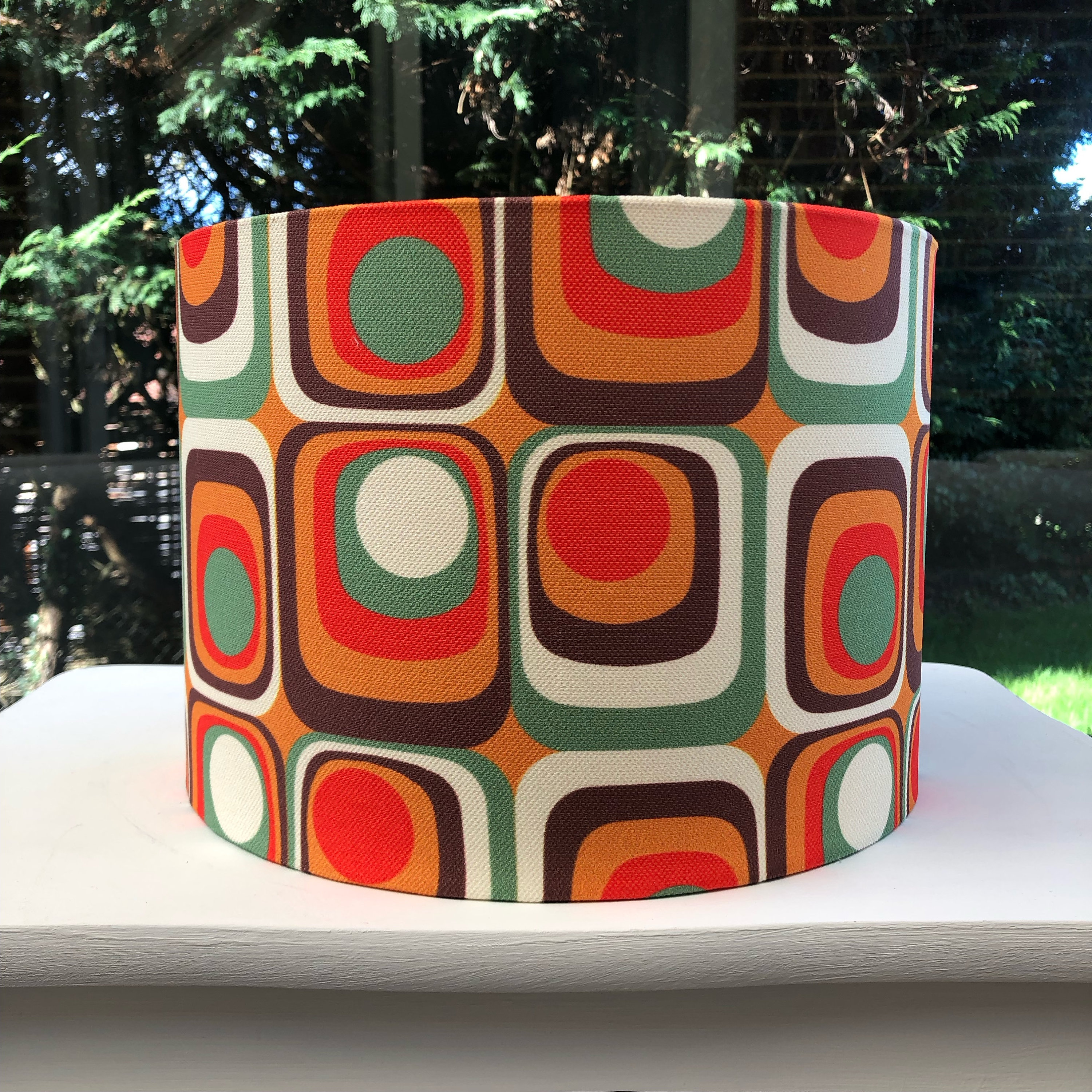 Mid Century Modern MCM Lampshade Retro 50s 60s 70s West Germany Ceiling ...