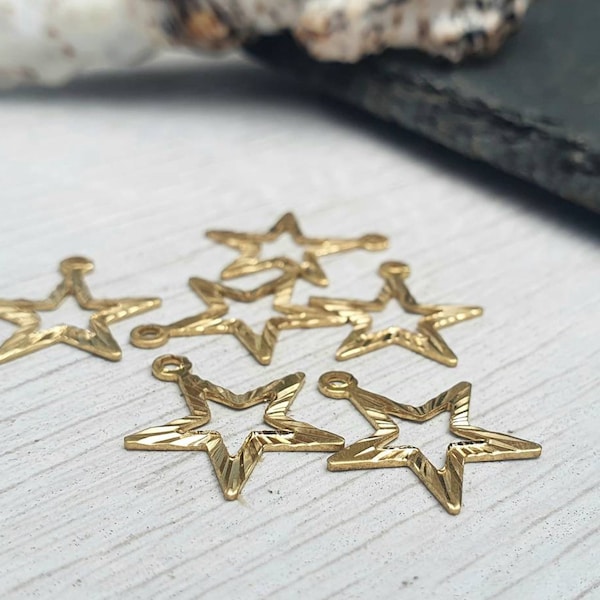 Star Charms - Etsy