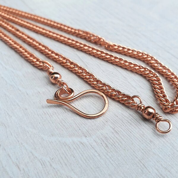 Copper Chain - Etsy