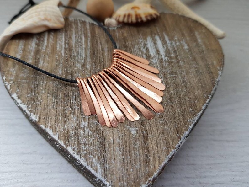 Hammered Paddle Set Graduated Copper Paddle Drops 19 PC | Etsy UK