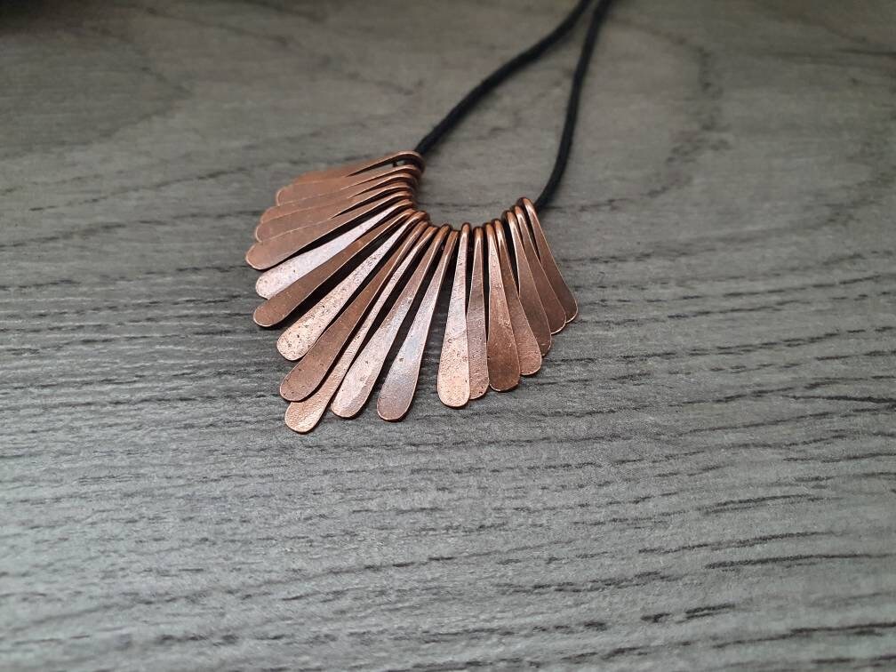 Hammered Paddle Set Graduated Copper Paddle Drops 19 PC | Etsy UK