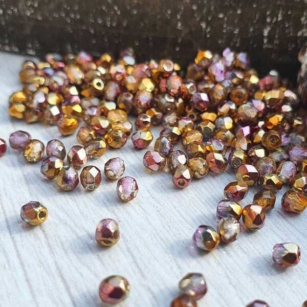 Fire Polished Beads - Etsy