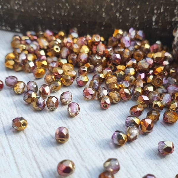 Fire Polished Beads - Etsy
