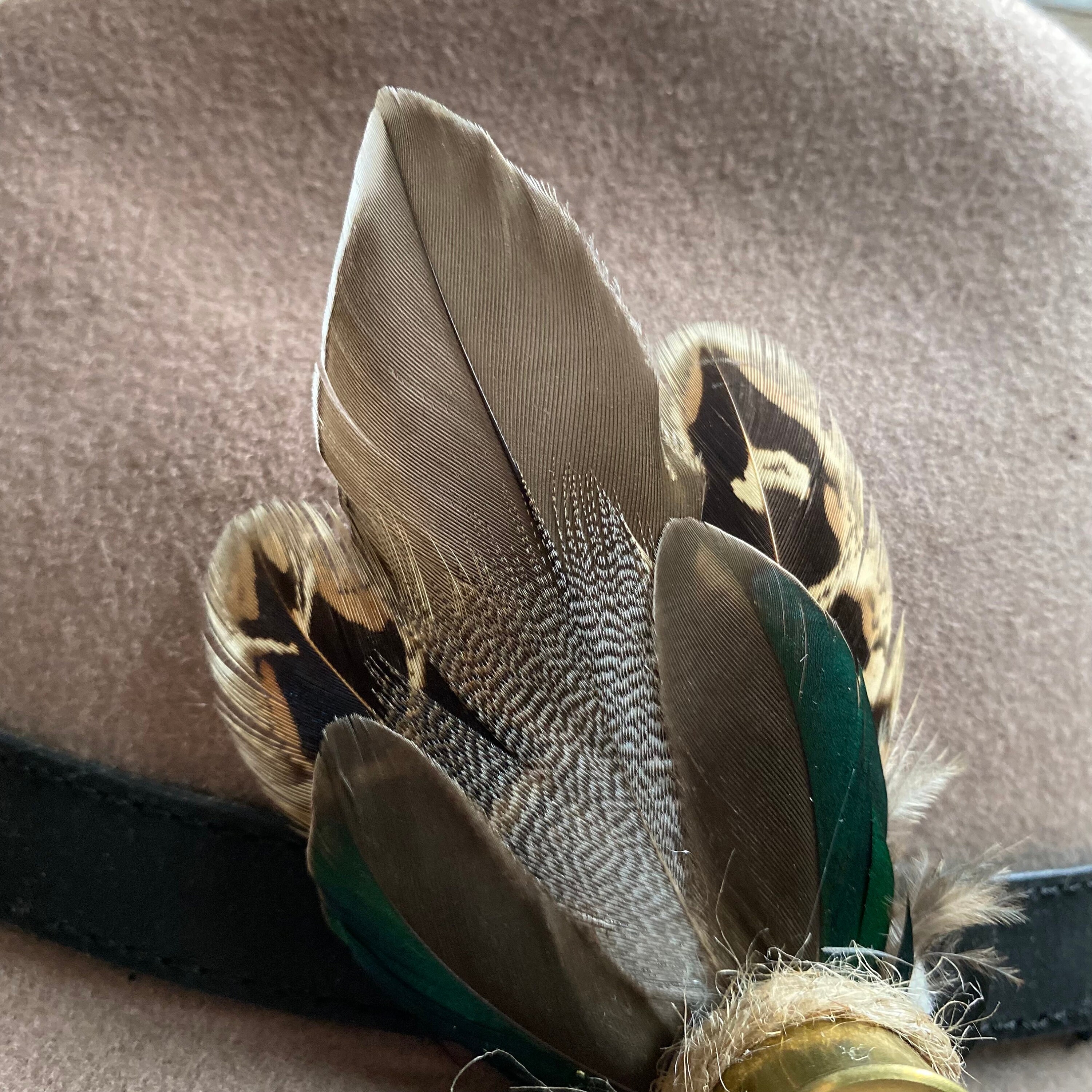 Feather Hat Pin | Feather Brooch| Feather Boutonniere | Button Hole ...