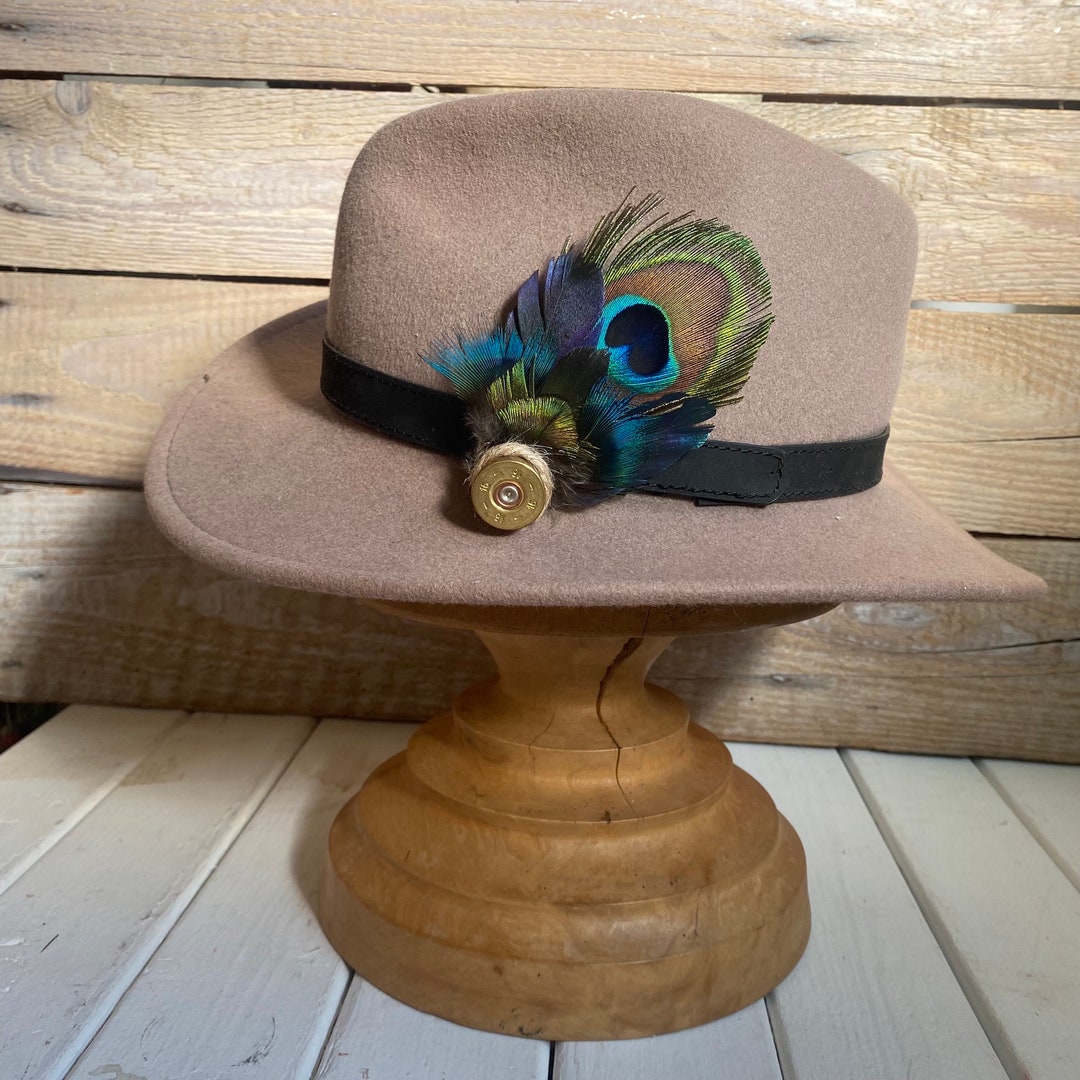 Feather Hat Pin | Feather Brooch | Button Hole Feather Lapel Pin ...