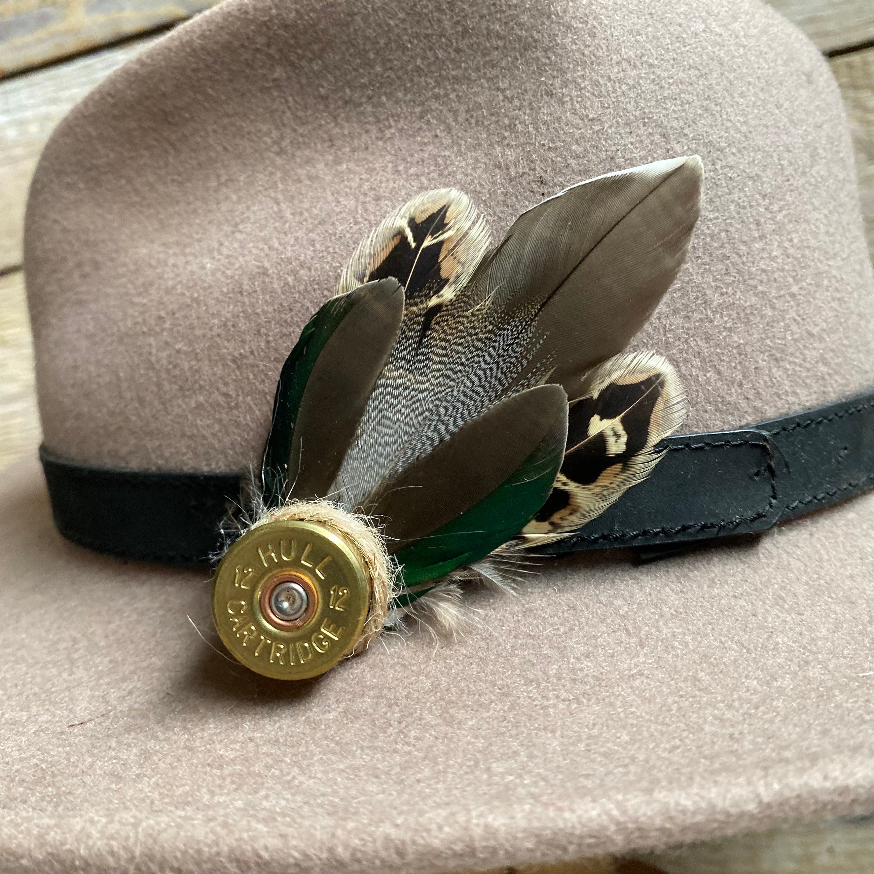 Feather Hat Pin | Feather Brooch| Feather Boutonniere | Button Hole ...