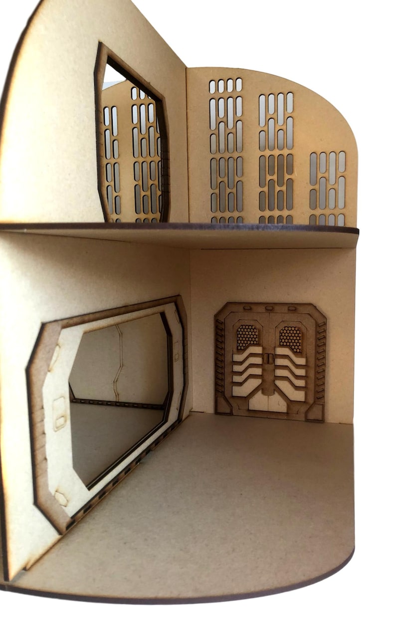 Large Space Station Multi Level Action Figure Diorama Kit 1/18 | Etsy UK