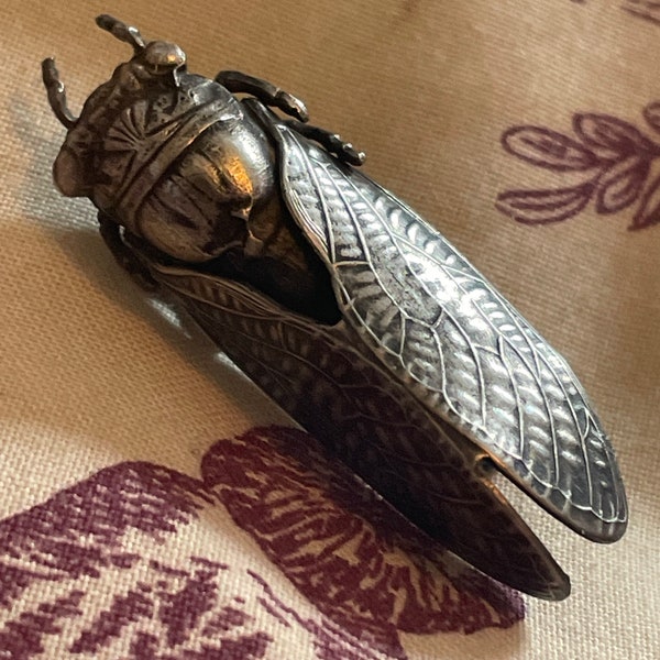 Cicada Brooch - Etsy