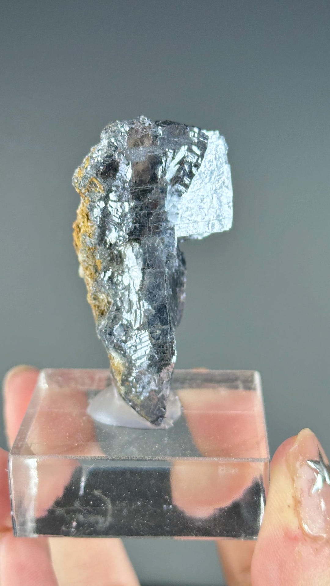 Quartz Points Cluster With Chlorite and Hematite Inclusion From ...