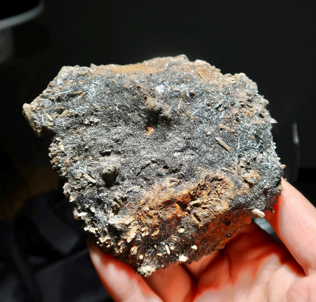 Rare Jamesonite With Freibergite From Yindu, Inner Mongolia, China ...